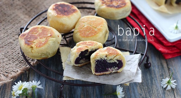 Bapia isi Ubi ungu – Natural Cooking Club